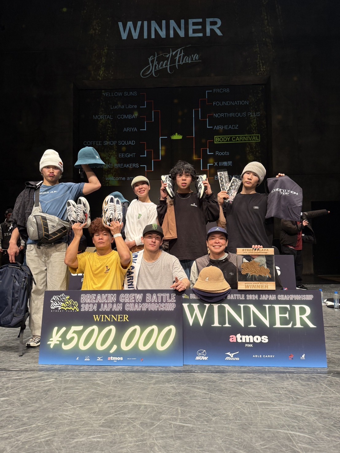 【祝】JUN1先生・TAKE先生所属「BODY CARNIVAL」が「STREET FLAVA JAPAN CHAMPIONSHIP ...